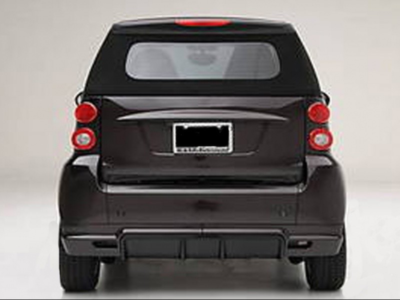 Smart ForTwo 451 S-Mann rear diffuser