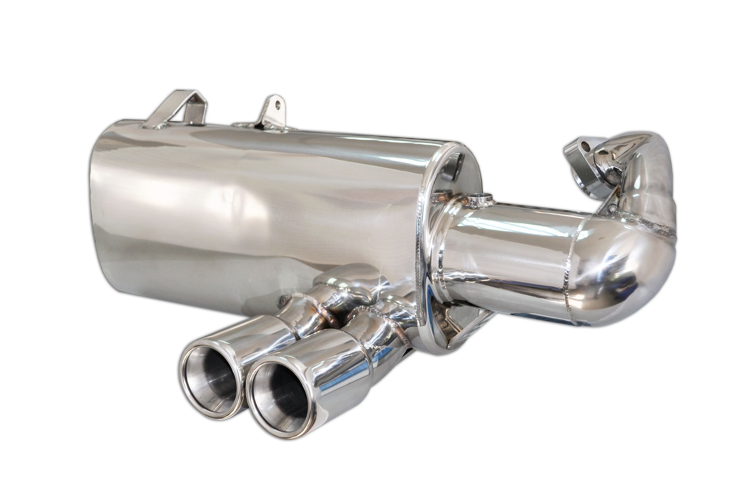 Performance Twin Exhaust for Smart Roadster 452 Coupe Brabus with ...