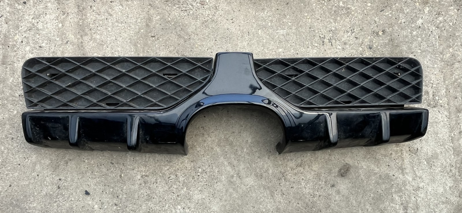 Smart Roadster Brabus rear diffusor customized jack black