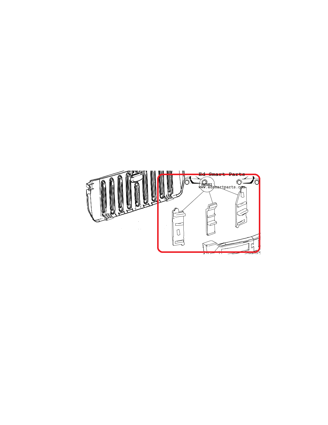 Smart ForTwo 451 Cabrio roof bar storage holders cover set Smart ForTwo 451 Cabrio roof bar storage holders cover set