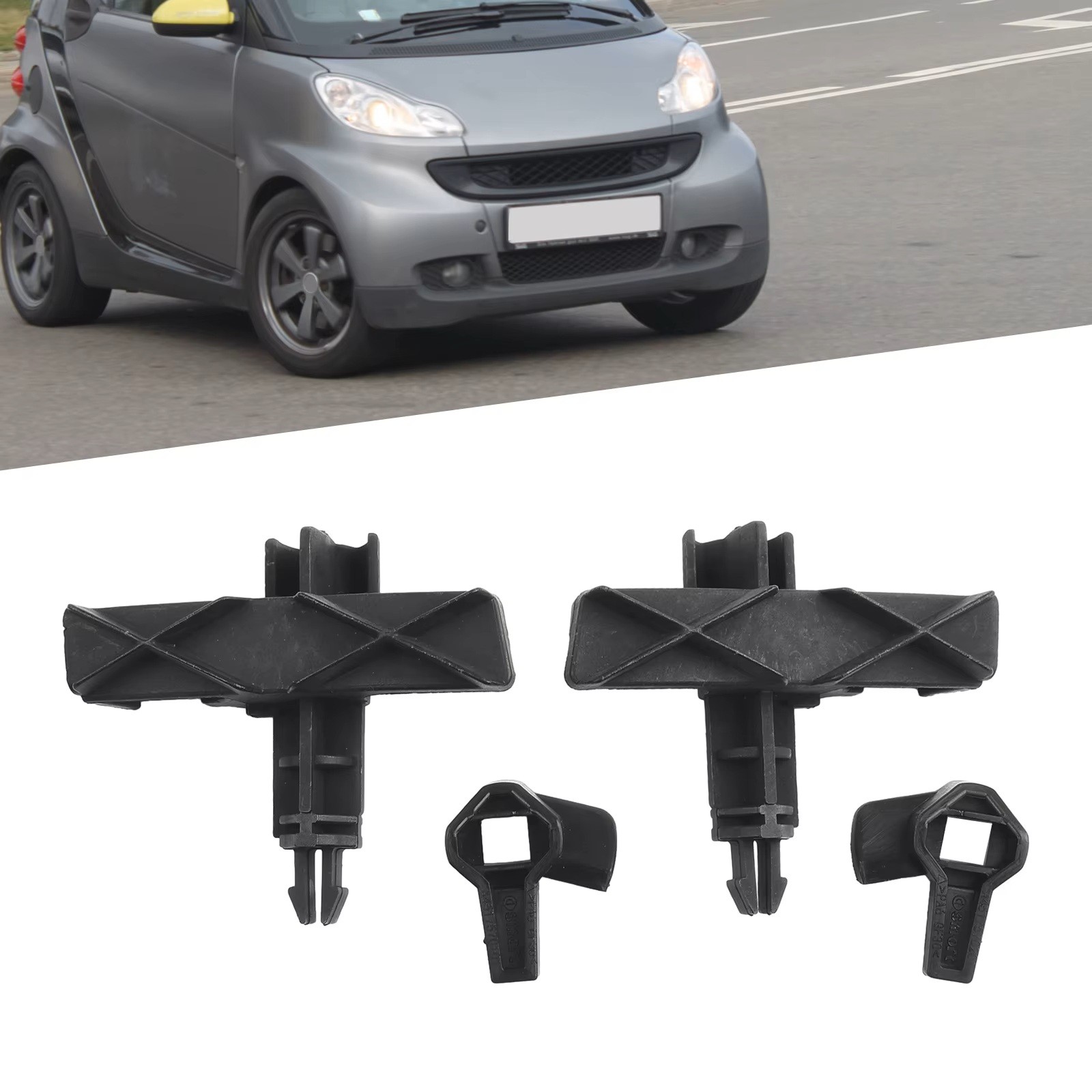 smart Fortwo 451 Car Bonnet catch kit