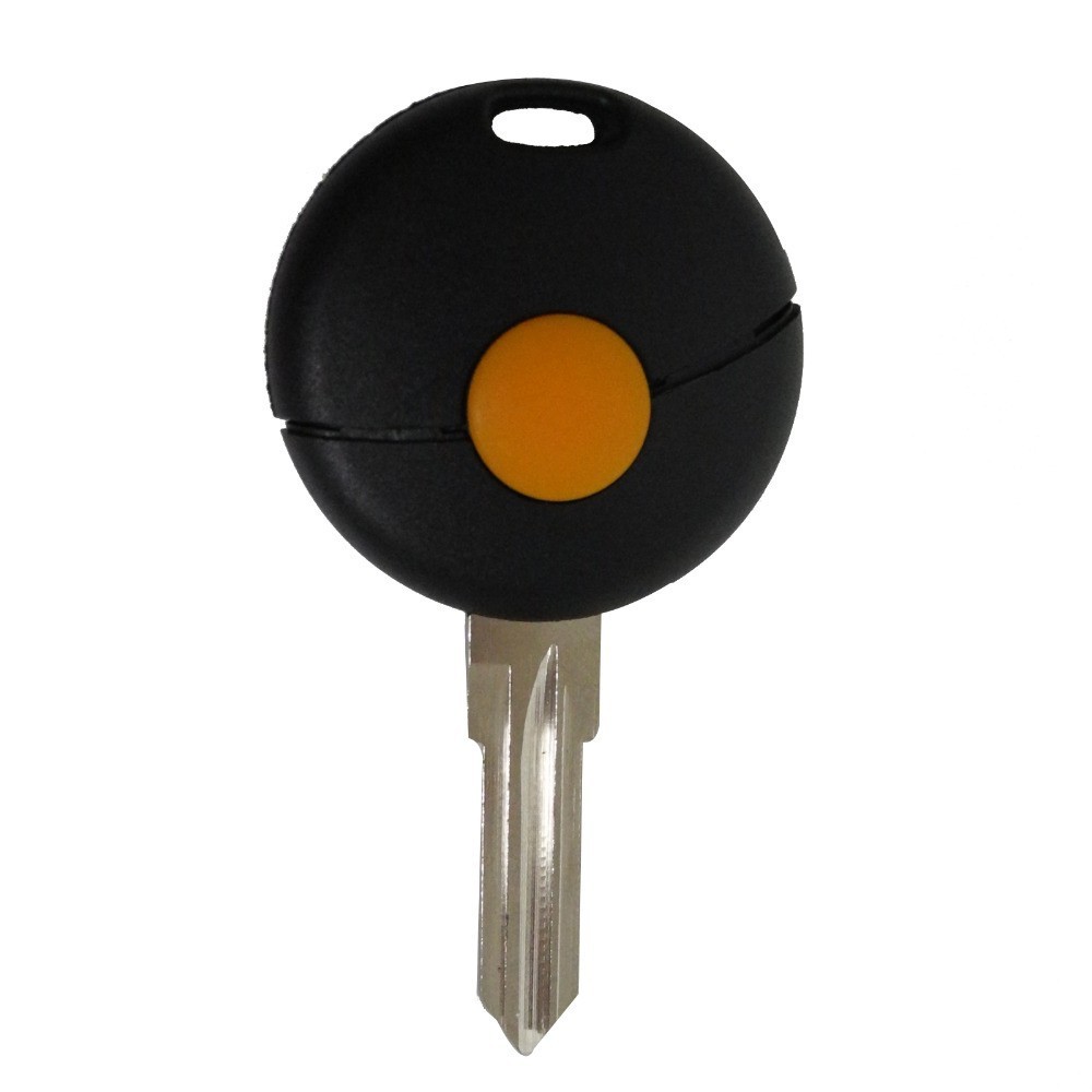 Smart ForTwo 450 key fob one button housing with Blank Blade