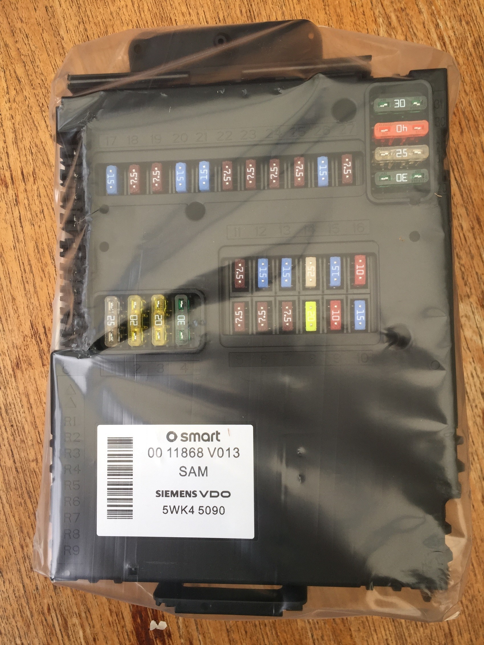 SAM - SIGNAL ACQUISITION AND ACTUATION MODULE for any 450 smart fortwo ...