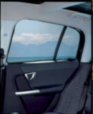 Smart forfour 454 Sunshield pour les vitres arrière des passagers 1 ...