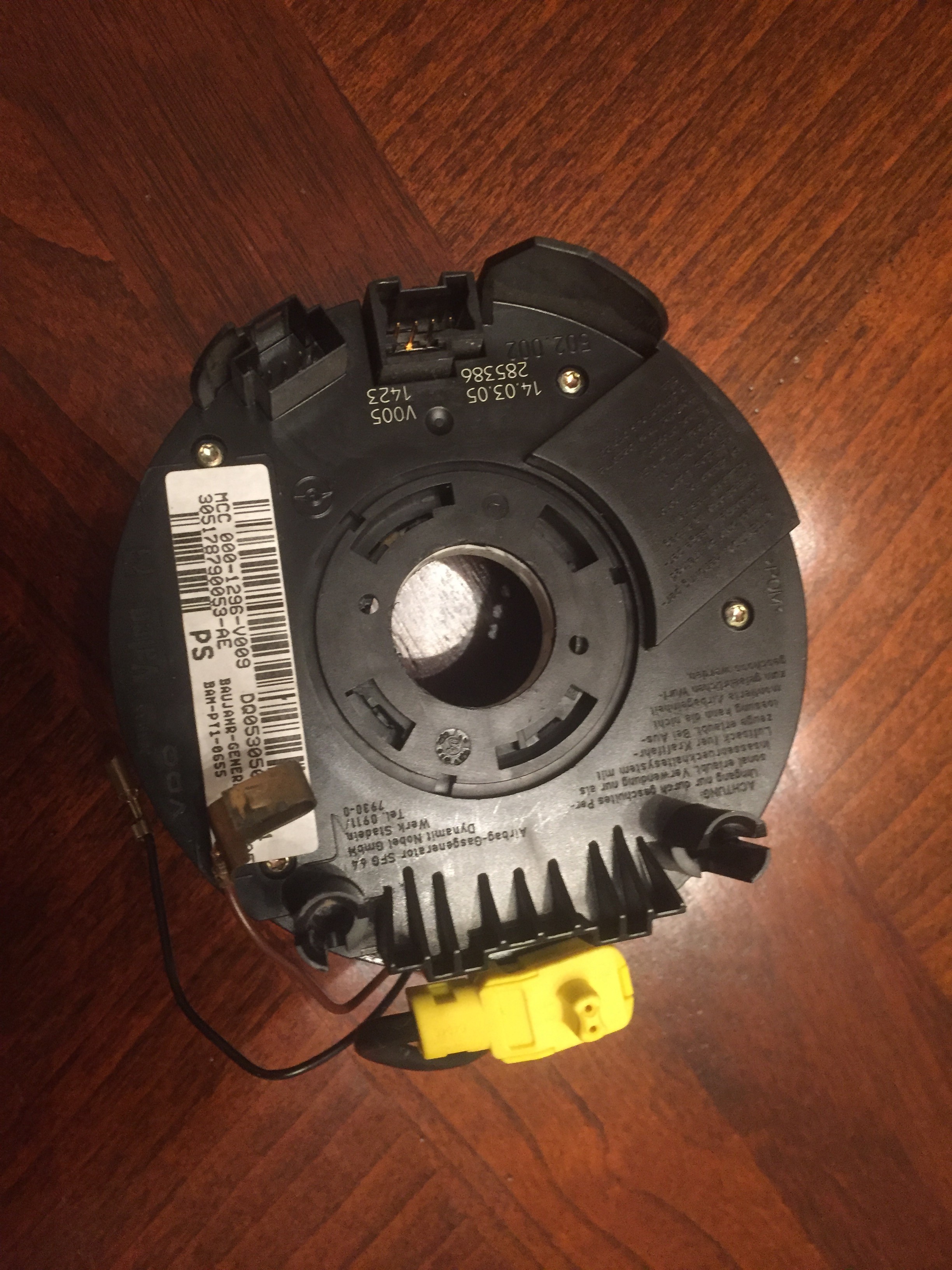 Nieuwe Smart Roadster stuurwielhoeksensor past ook op fortwo 450 ...