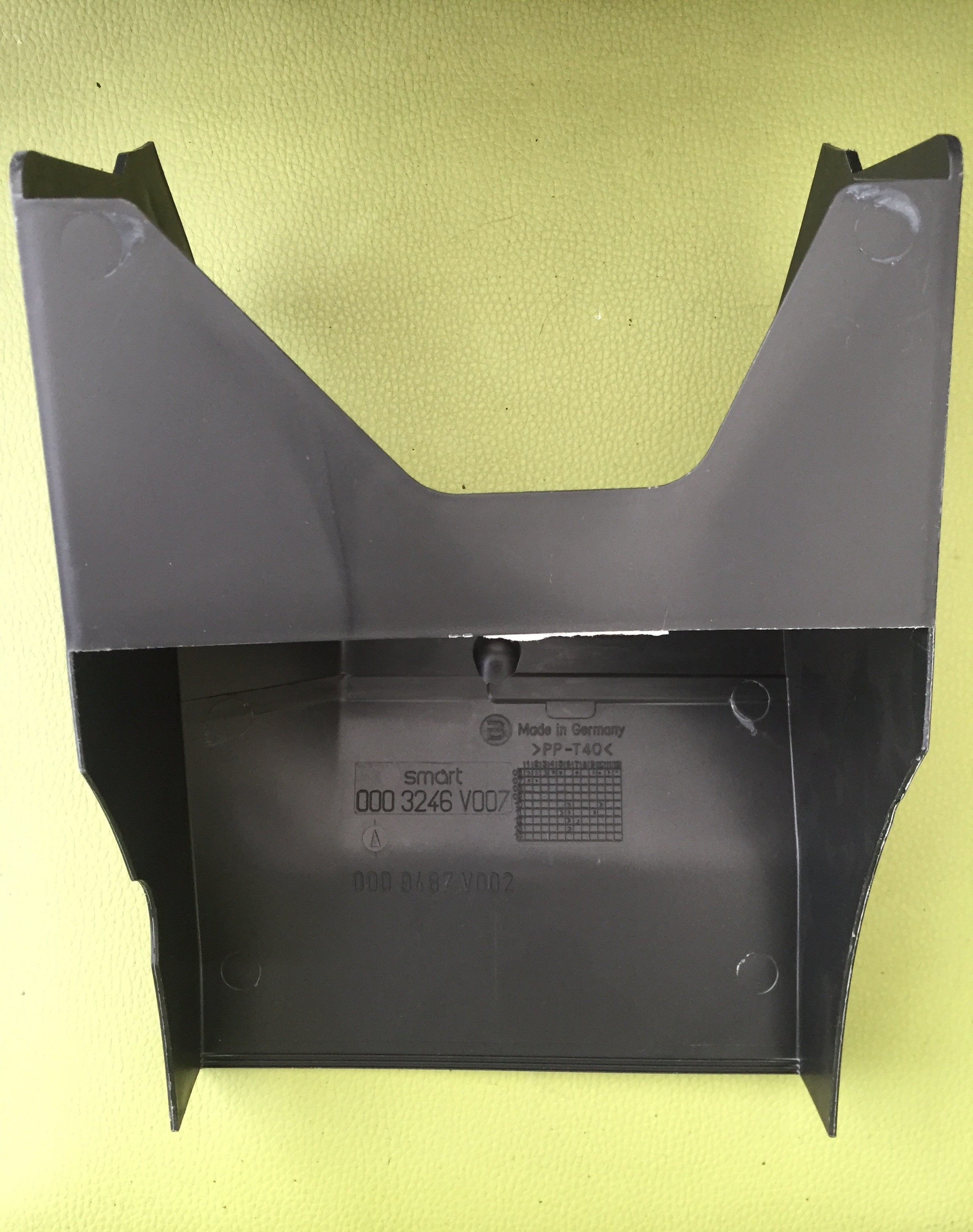 intake air duct intercooler for smart roadster 452