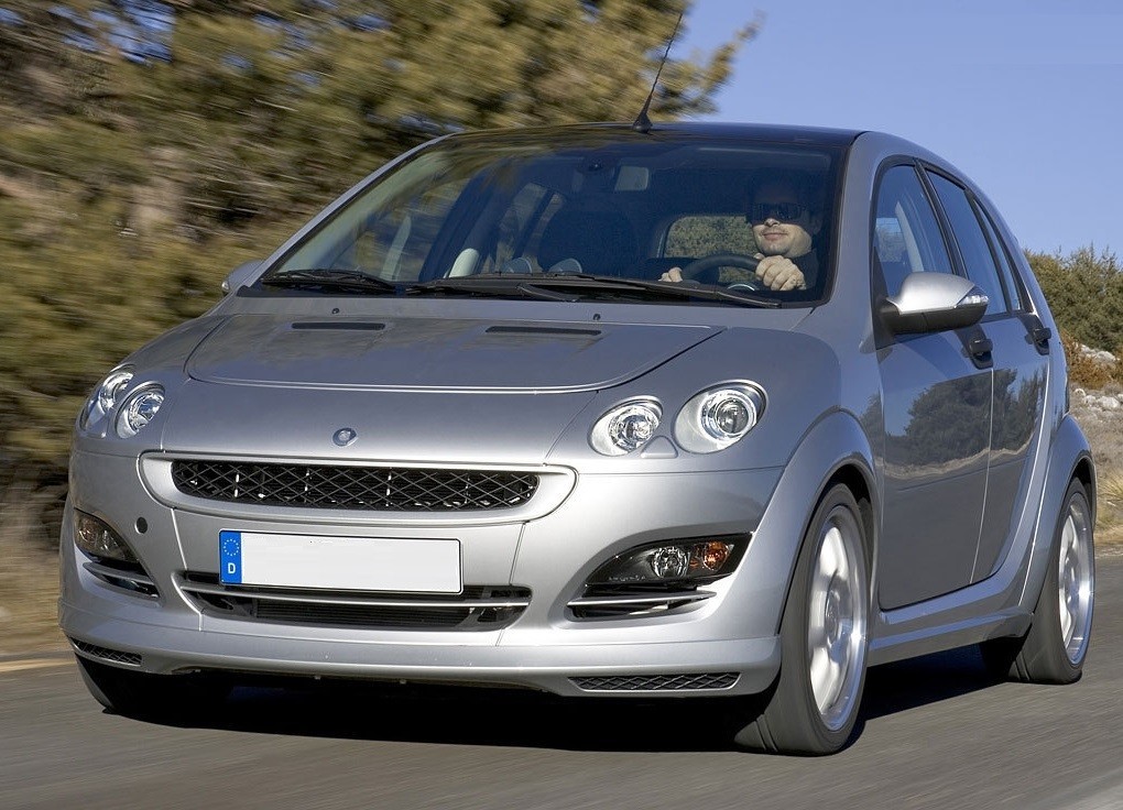 new Smart ForFour 454 Brabus front spoiler