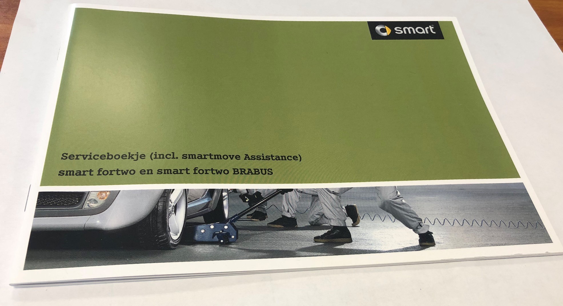 Smart Fortwo 451 PETROL / DIESEL MODELS Service Manual Maintenance Booklet