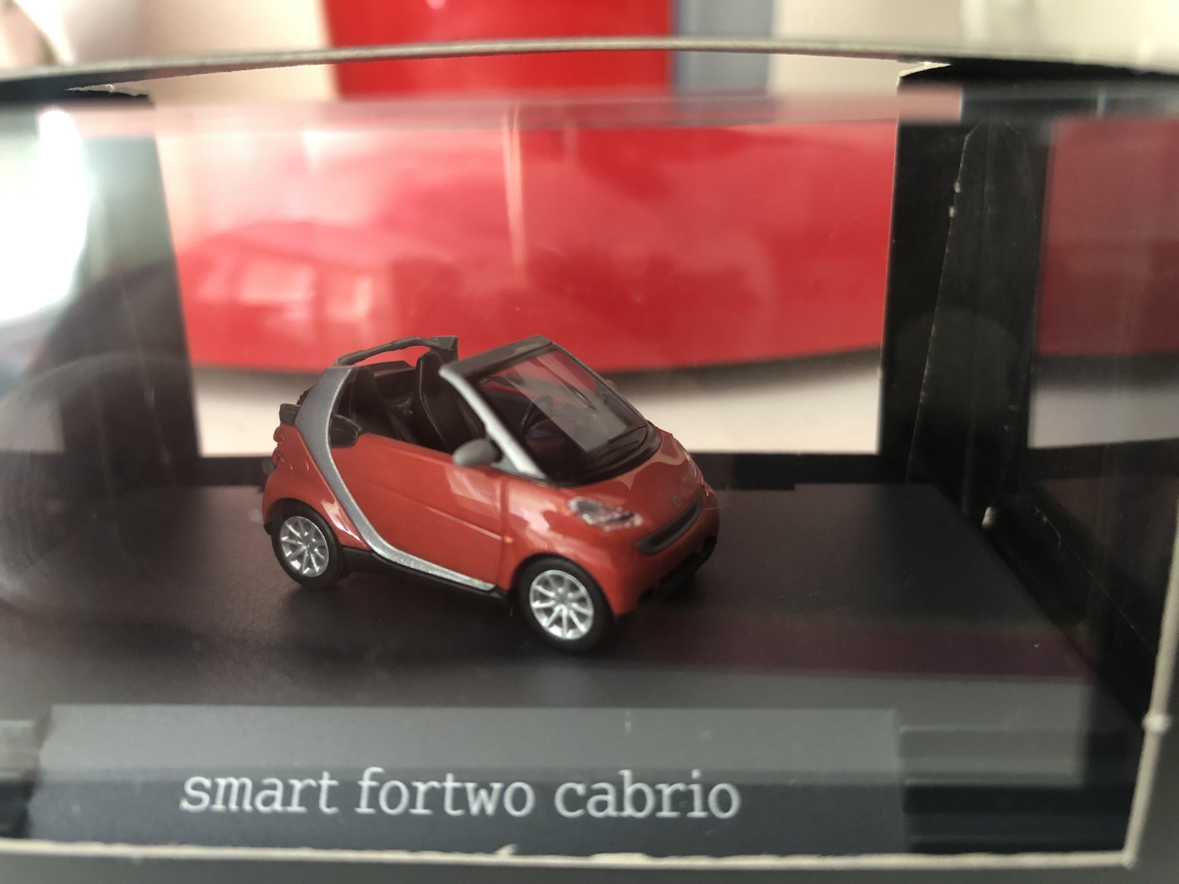 smart, fortwo 451, cabrio, red metallic 1:87 | smart, fortwo… | Flickr
