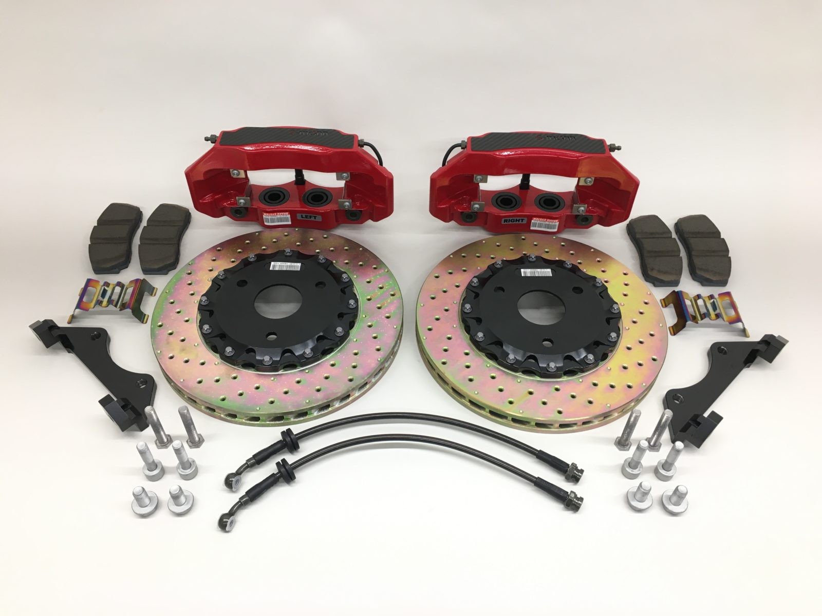 Smart ForTwo 453 Front disc brake set ventilated 304 mm by S-Mann